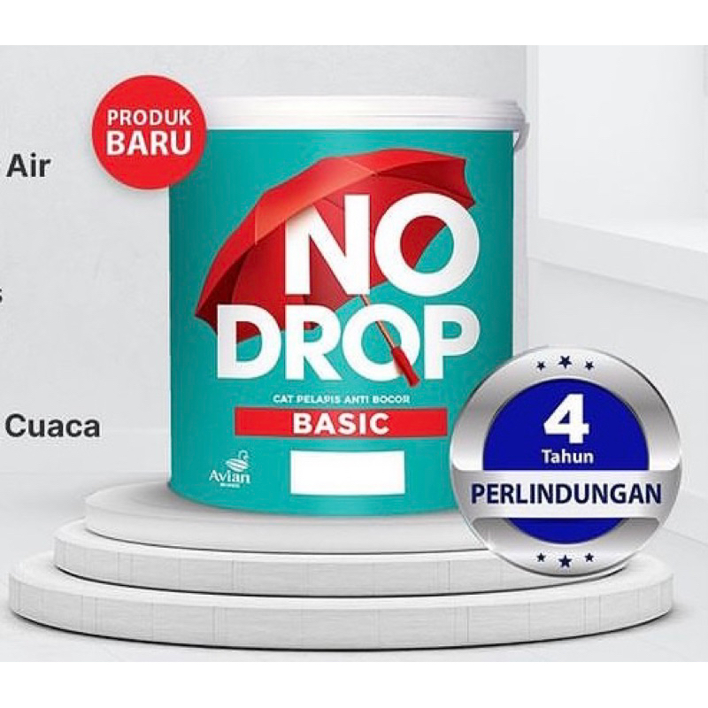 Jual NO DROP EKONOMIS CAT ANTI BOCOR 4 KG / CAT PELAPIS ANTI BOCOR KEDAP AIR / CAT ANTI BOCOR ...
