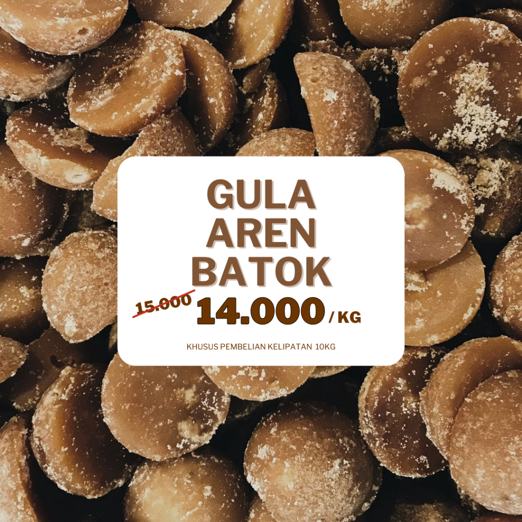 Jual Gula Aren Batok Palm Sugar Gula Merah Gula Jawa Super 10KG ...
