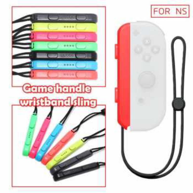 Jual Wrist Strap Hand Lanyard Handle Nintendo Switch Joy-Con | Shopee ...