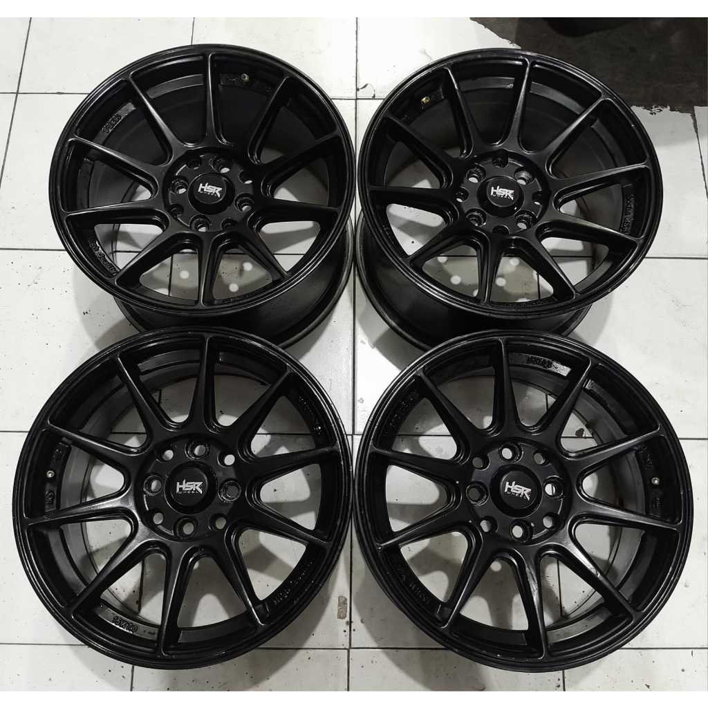 Jual VELG MOBIL SECOND HSR SHINJUKU RING 15 LEBAR 7/8 PCD 8X100/114,3 | Shopee Indonesia
