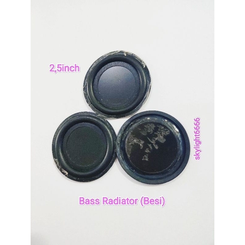 Jual Bass Radiator (Besi) 2,5inch Copotan J020 | Shopee Indonesia