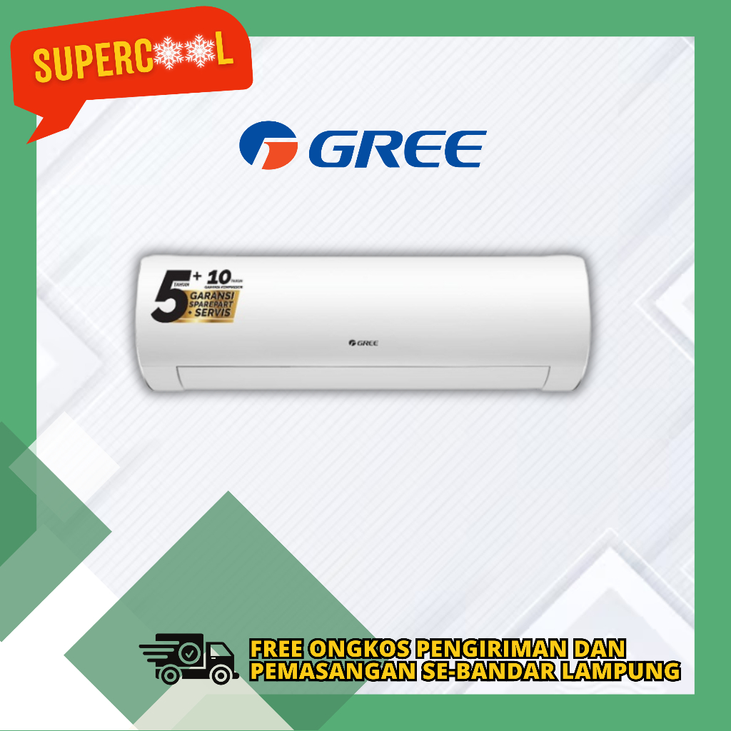 Jual AC GREE R32 STANDARD 0.5 - 1 PK GWC-05MOO5S/07MOO5S/09MOO5S ...