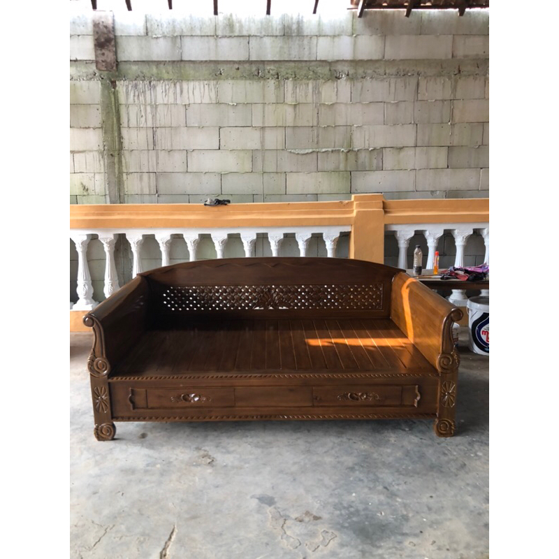 Jual Bangku bale bale bagong Bangku Resban Bale Bale Ukiran Bangku ...