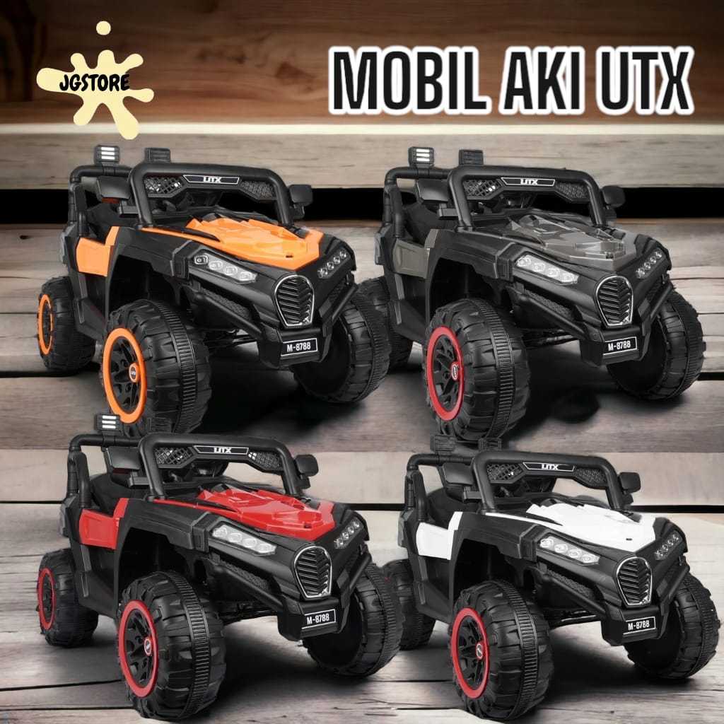 Jual Mobil Aki Anak UTX JEEP Mainan Mobilan Anak dengan Remote Control ...
