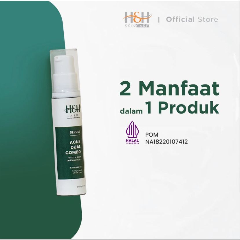 Jual H&H Serum Acne Dual Combo With Allium Cepa / Serum Untuk Jerawat ...
