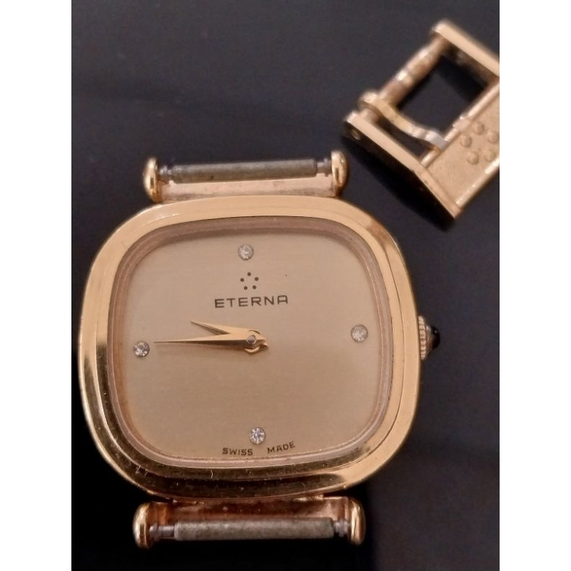 Jual ETERNA Jam Tangan Wanita manual winding kolektor item 864 | Shopee ...