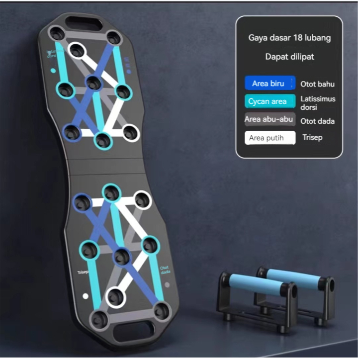 Jual Highline Plank Trainer 2in1 Abdominal Core Roller AB Wheel Ab ...