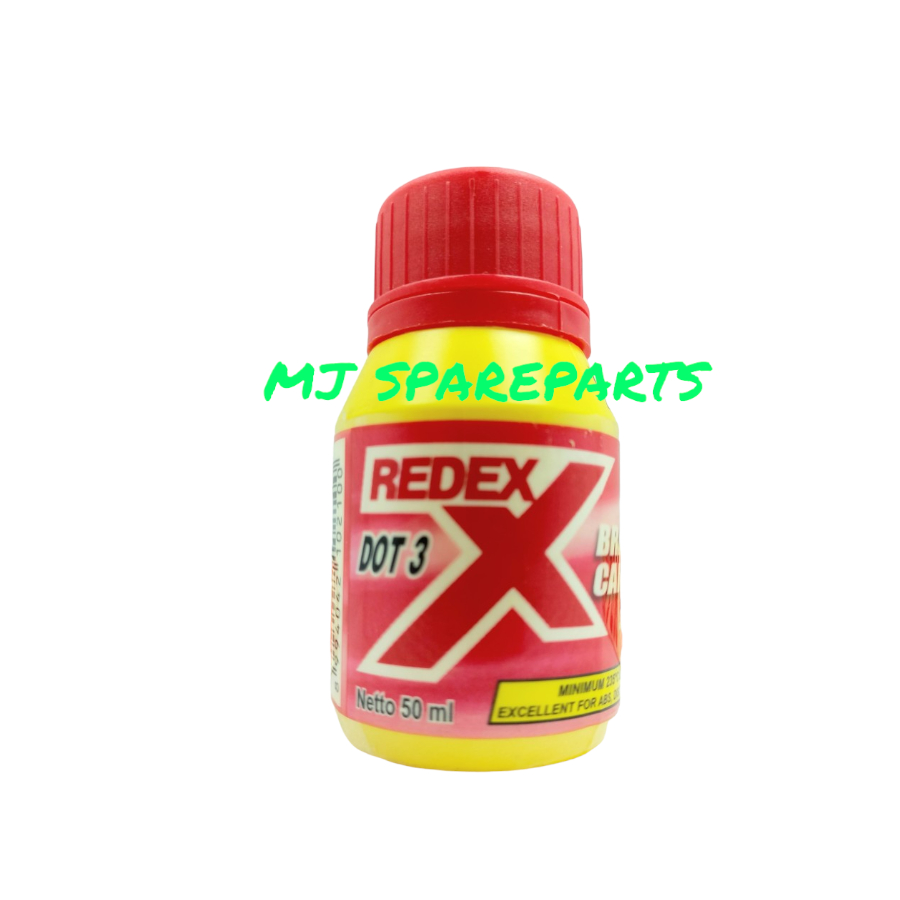 Jual OLI REM MINYAK REM REDEX DOT 3 50ML MERAH | Shopee Indonesia
