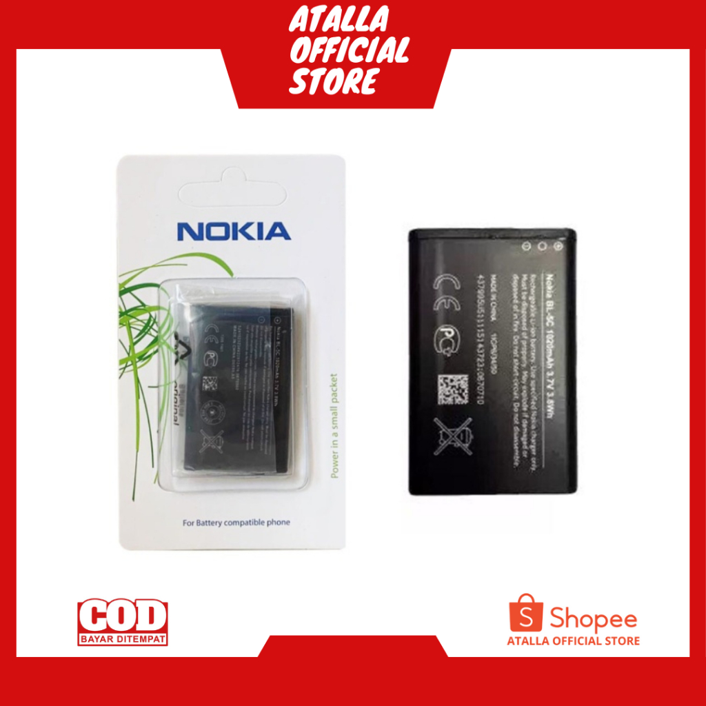 Jual Batrai nokia bl 4c dan 5c original 99% | Shopee Indonesia