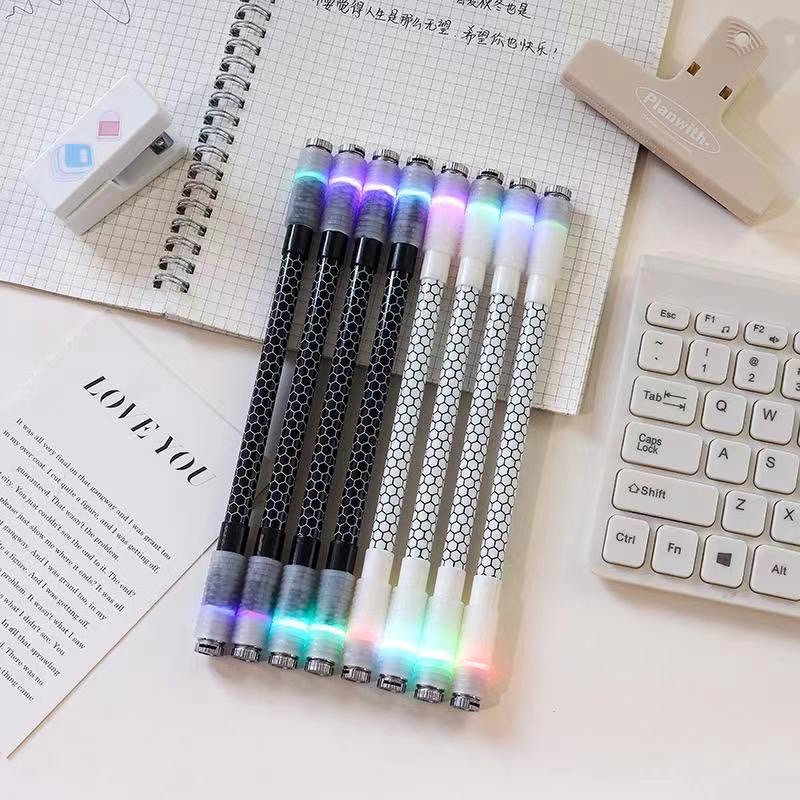 Jual Spinning Pen Led Karakter Pulpen Putar Led Anti Stress Balance ...