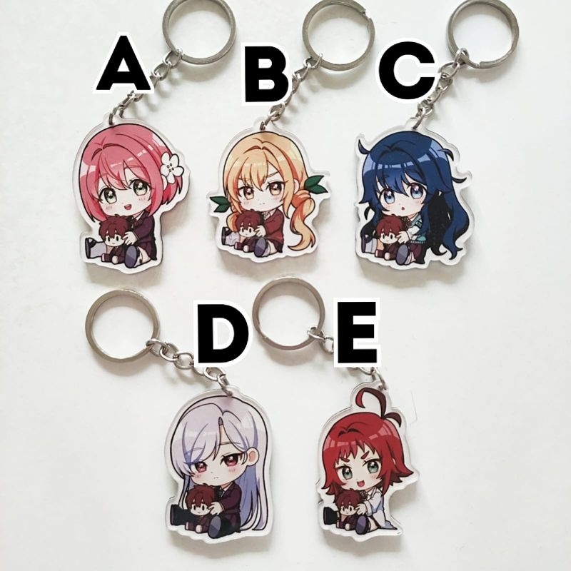 Jual Keychain Anime Hyakkano The 100 Girlfriends Who Really Love You ...