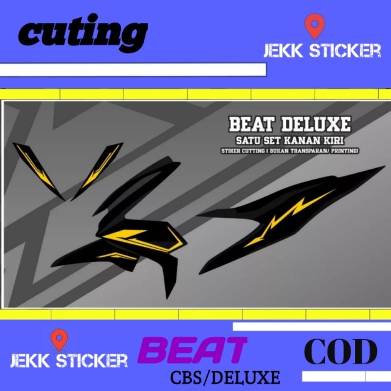Jual 0CUTTING STIKER STRIPING HONDA BEAT DELUXE BEAT STREET 2020 2021 ...