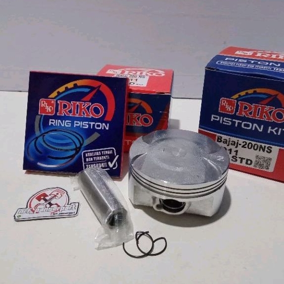 Jual PISTON KIT NS 200// SEHER SET RING KAWASAKI BAJAJ PULSAR FULSAR NS 200 200 NS NS200 DUKE ...