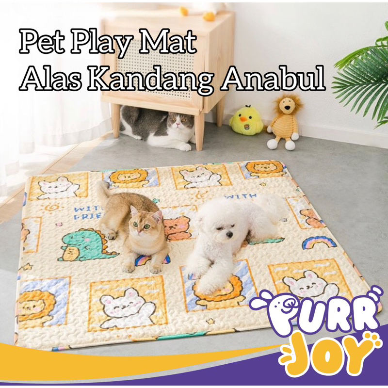Jual PURRJOY Alas Kandang Hewan Peliharaan Anjing Kucing / Cooling Pet ...