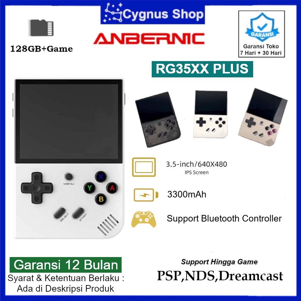 Jual ANBERNIC RG35XX Plus Handheld Video Game Console Classic PSP ...