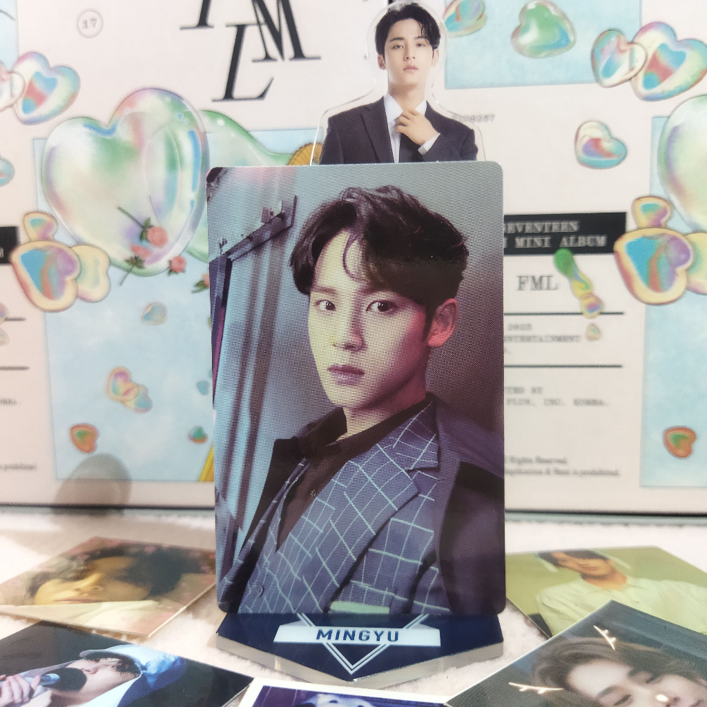 Jual MINGYU TC LILWISH TRADING CARD SELCA LITTLE WISH MINGYU SEVENTEEN ...