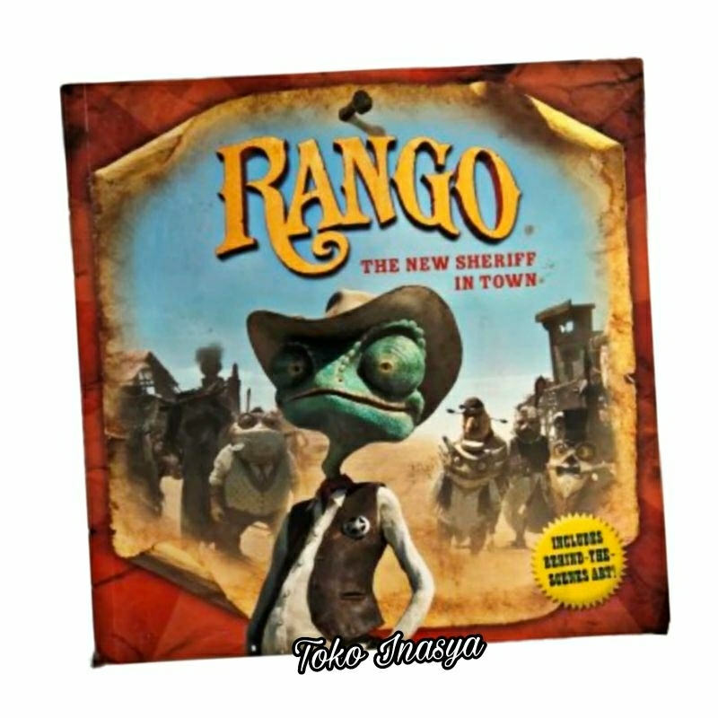 Jual BUKU RANGO (THE NEW SHERIFF IN TOWN) ENGLISH / FULLCOLOR/ ORIGINAL ...