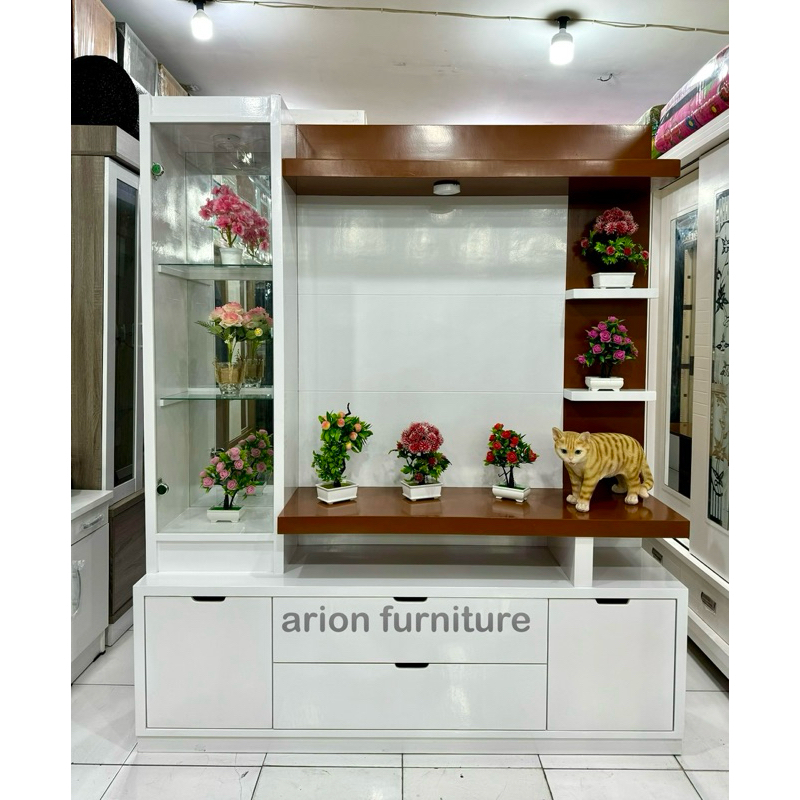 Jual Bufet tv 32 sampai 49inc/Bufet tv ukuran 160/180cm/Lemari tv ...