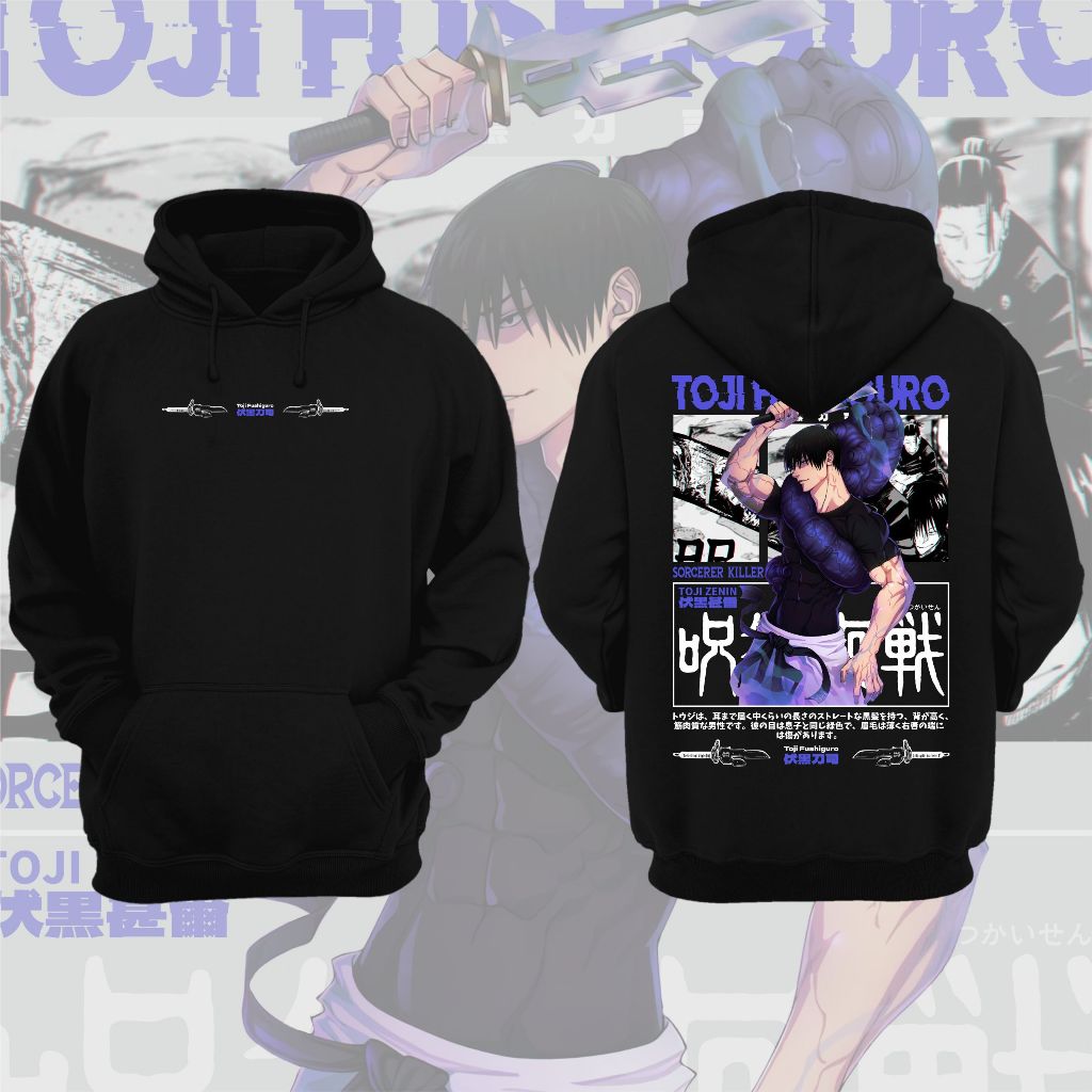 Jual Hoodie Toji Fushiguro Jujutsu Kaisen 0038 | Hoodie Anime Jepang ...