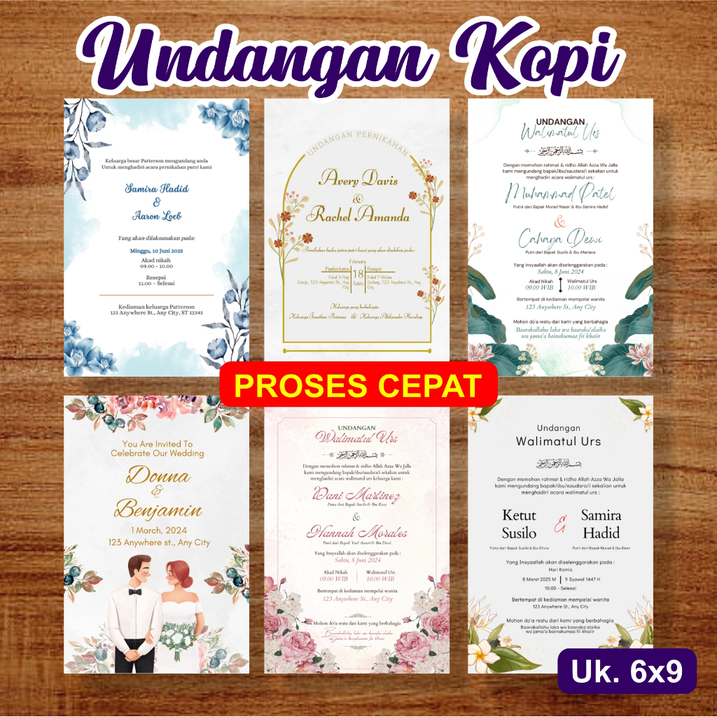 Jual Undangan Mini / Undangan Kopi / Undangan Besek / Undangan Sabun ...