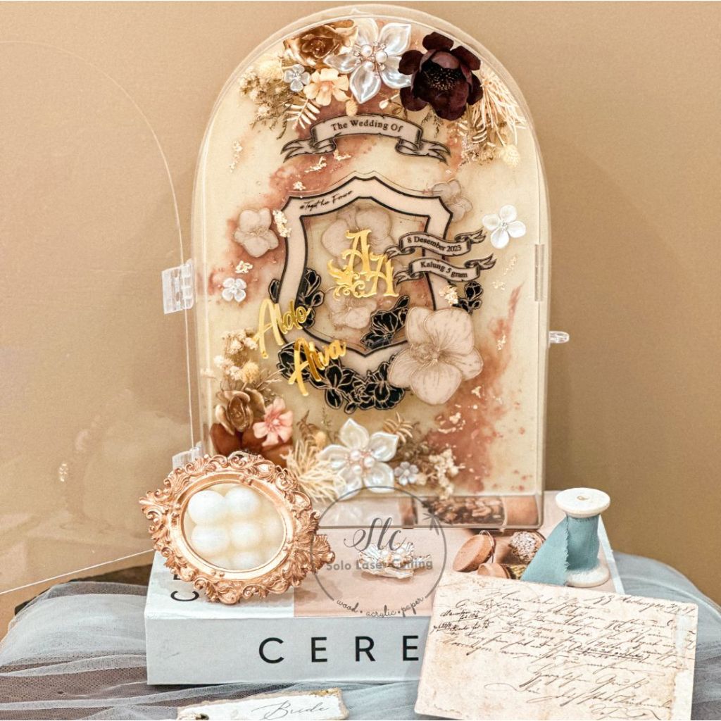 Jual 30X40 40X50 CRYSTAL VINTAGE MAHAR RESIN DOME FULL ACRYLIC Mahar ...