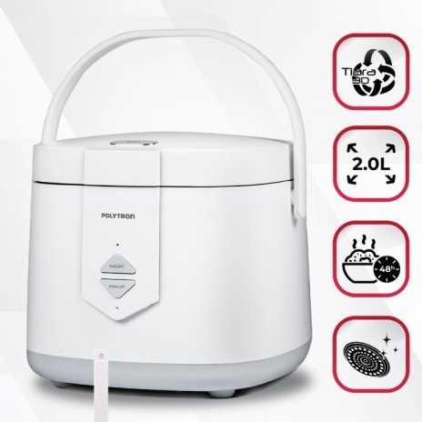 Jual POLYTRON RICE COOKER / PENANAK NASI DONABE PRC 1201Y KAPASITAS 2 ...