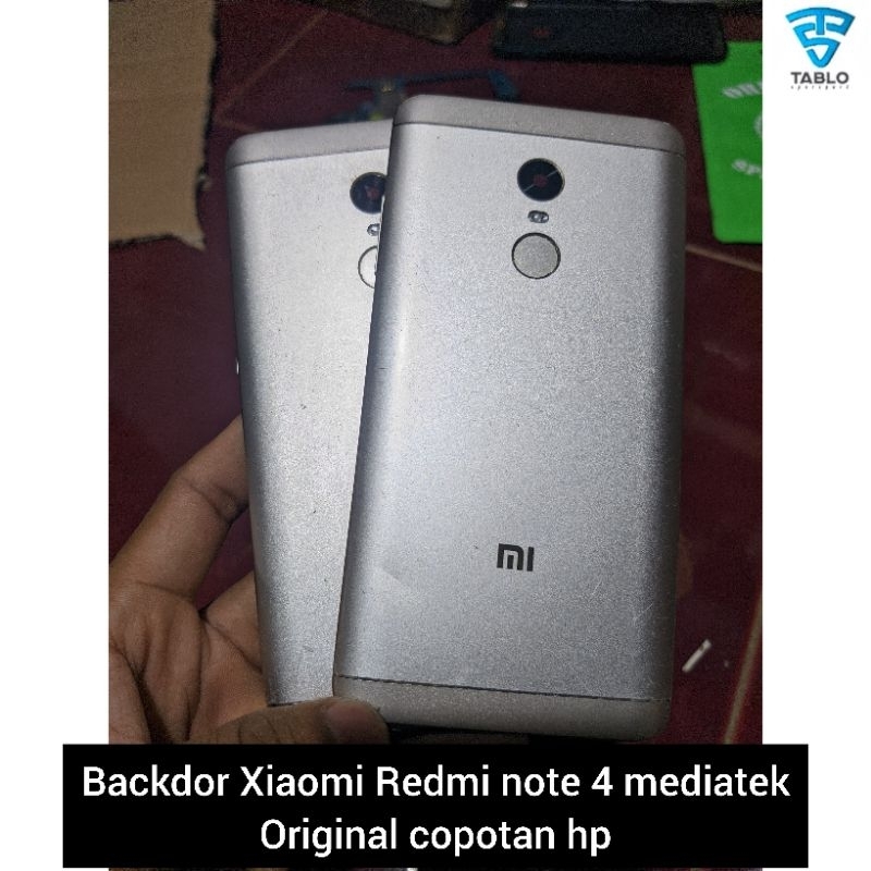 Jual backdor gold Xiaomi Redmi note 4 mediatek original copotan hp ...