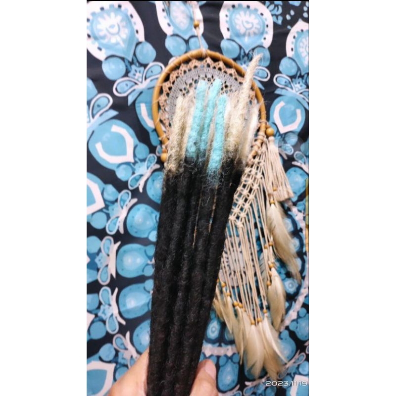 Jual RAMBUT GIMBAL SAMBUNG SINTETIS WARNA HAIR DREADLOCK RAMBUT ...