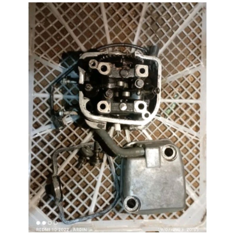 Jual Cylinder Head Cop cylinder Hed kop isi set new Scoopy Esp Scoopy F1 led k44 k81 ORIGINAL ...