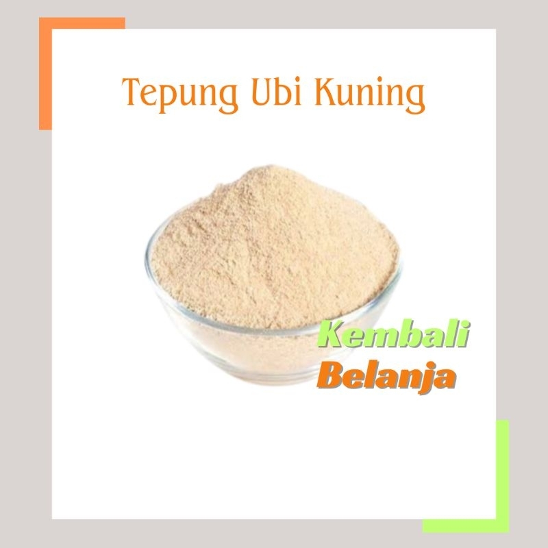 Jual Tepung Ubi Kuning 250 Gram/ Tepung Ubi Orange/ Tepung Ubi Jalar ...