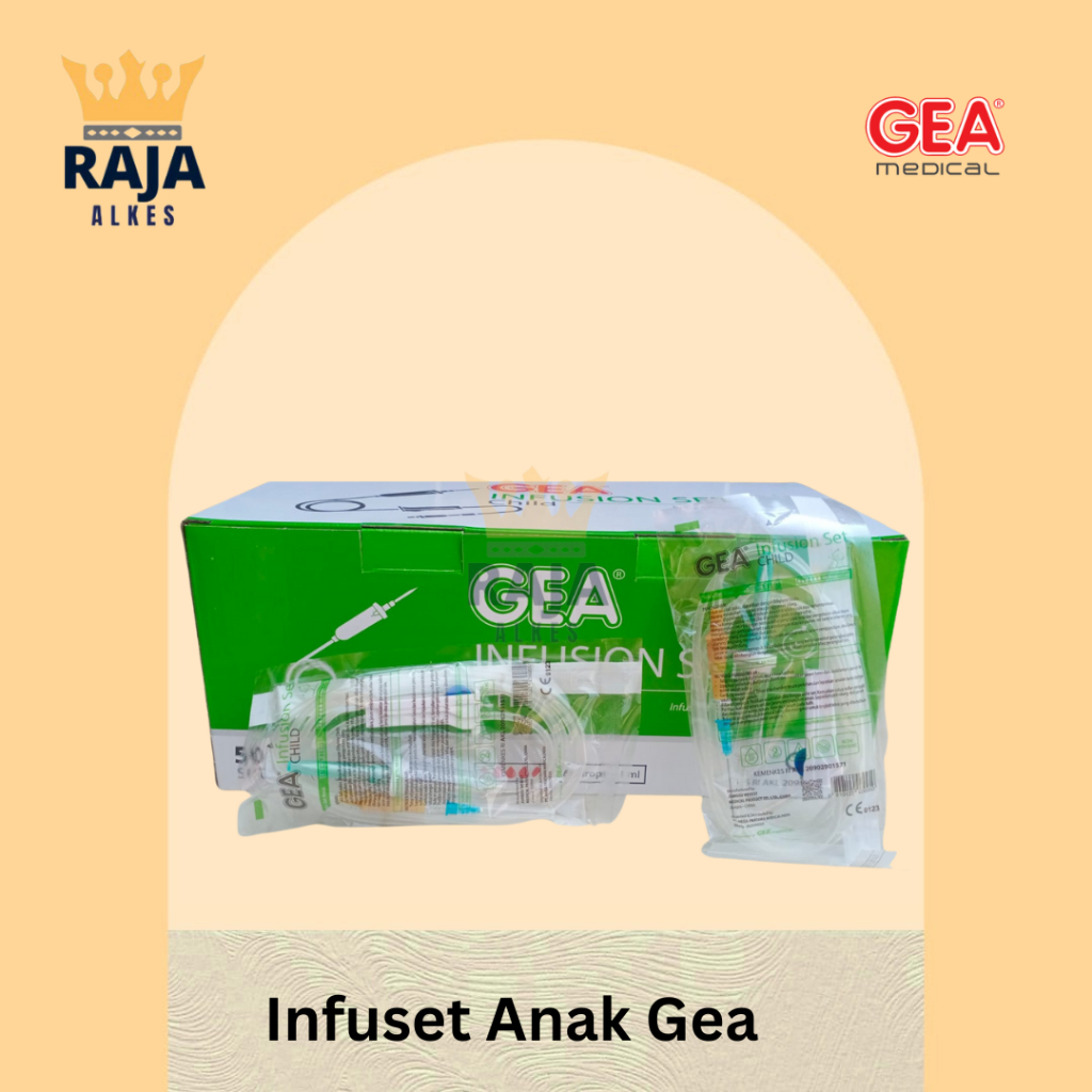 Jual Infuset Anak GEA Selang Infus Set Child GEA Infus Set Selang ...