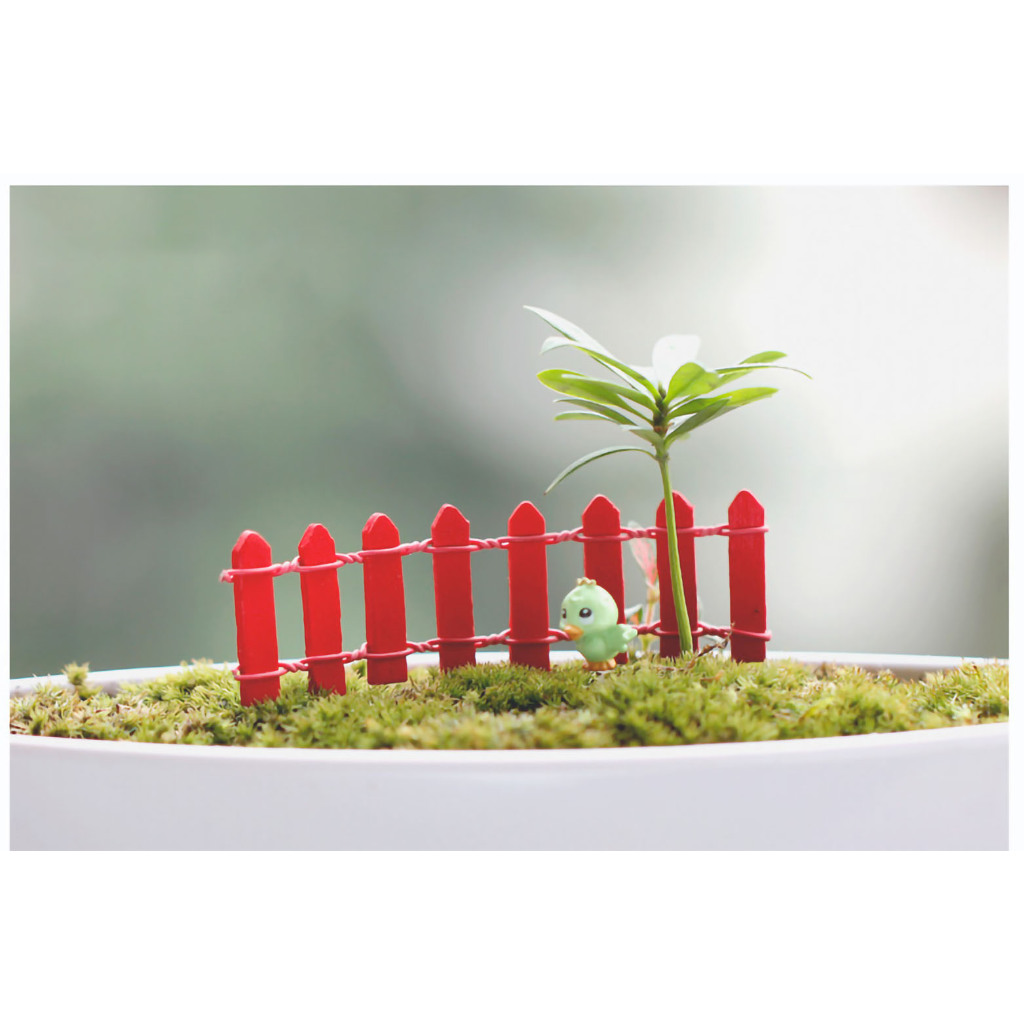Jual Miniatur Micro Landscape Diorama Onament Pagar Kayu Wooden Fence 9 ...