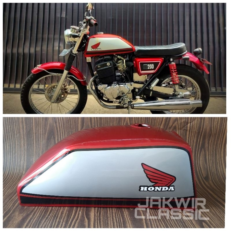 Jual Tangki CB200 Tangki CB Twin CB Dream Tangki Japstyle Custom ...
