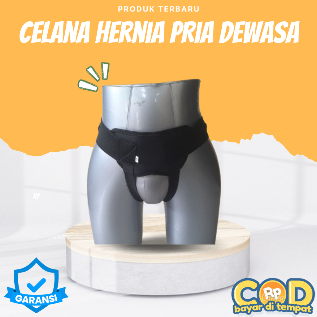 Jual Celana Pencegah Hernia Pria Dewasa Original / Sabuk Penyangga Hernia / Celana Turun Berok ...