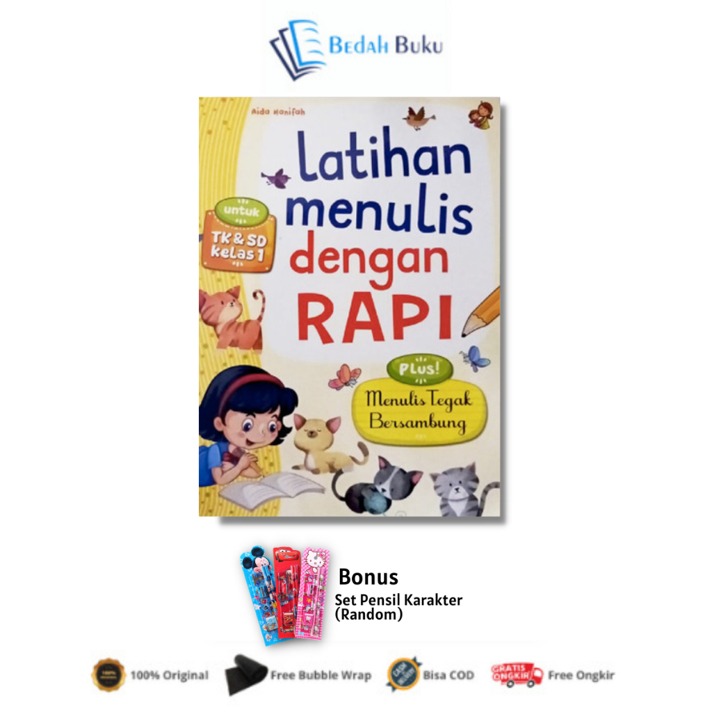 Jual BB - BUKU LATIHAN MENULIS DENGAN RAPI & AKU BISA MENULIS DENGAN ...