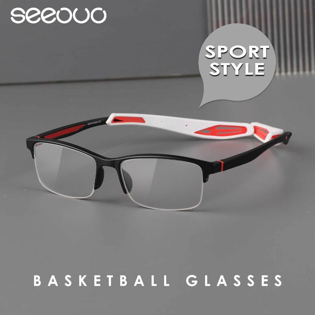 Jual Seeouo Frame Kacamata Sport Olahraga Basket, Futsal, Voli Model ...