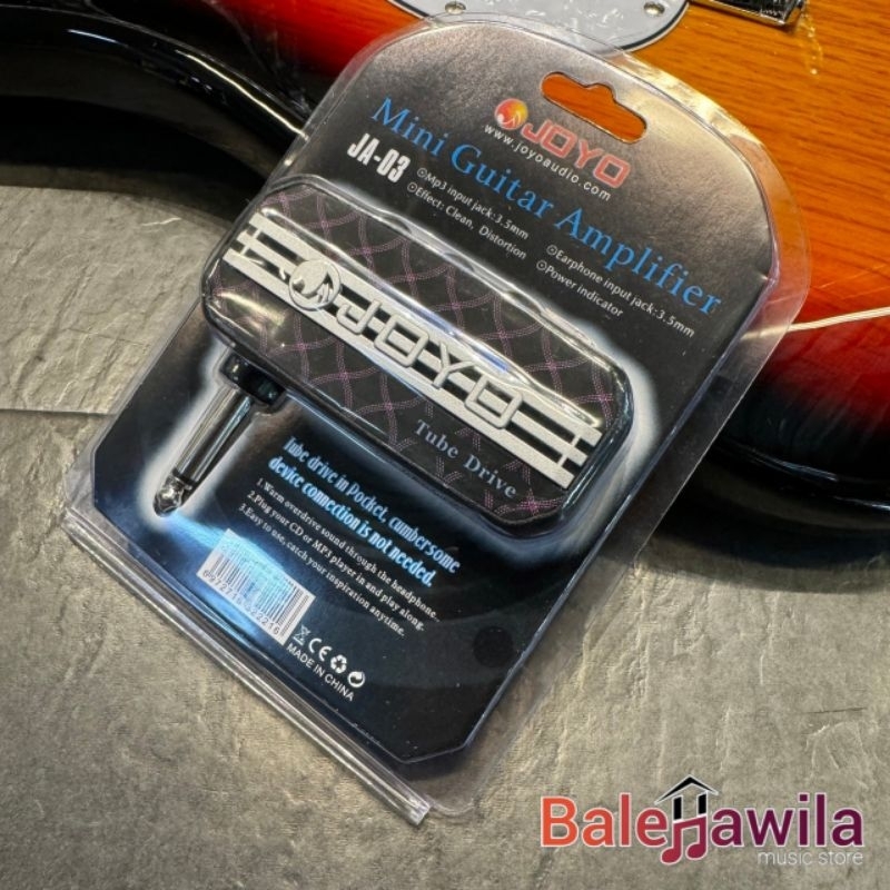 Jual Joyo Mini Guitar Amp Amplifier JA 03 Metal - JA03 Tube Drive Plug ...