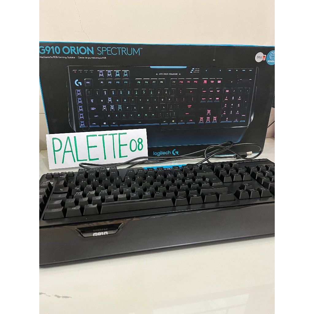Jual Keyboard Logitech G910 Orion Spectrum RGB | Mechanical Keyboard Gaming | Shopee Indonesia
