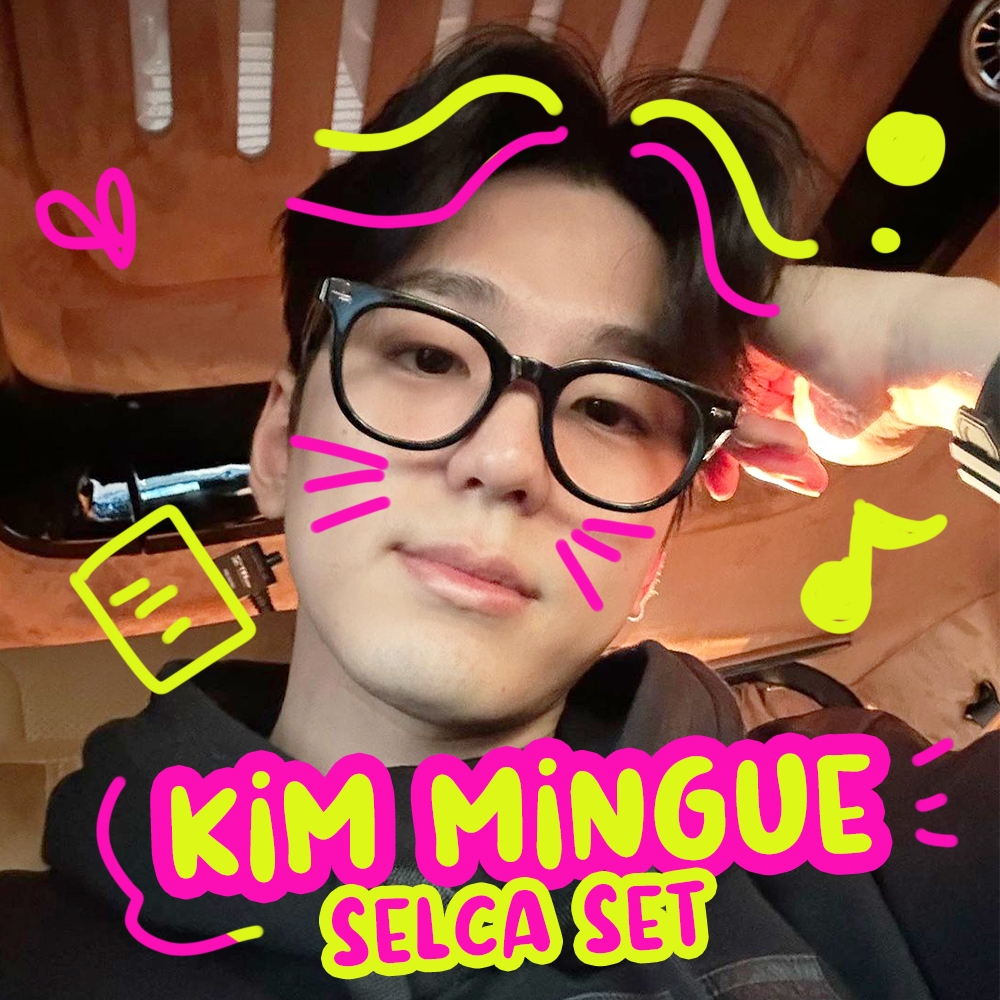 Jual (2 SISI) Kim Mingue - Selca Set Fanmade Photocard | Shopee Indonesia