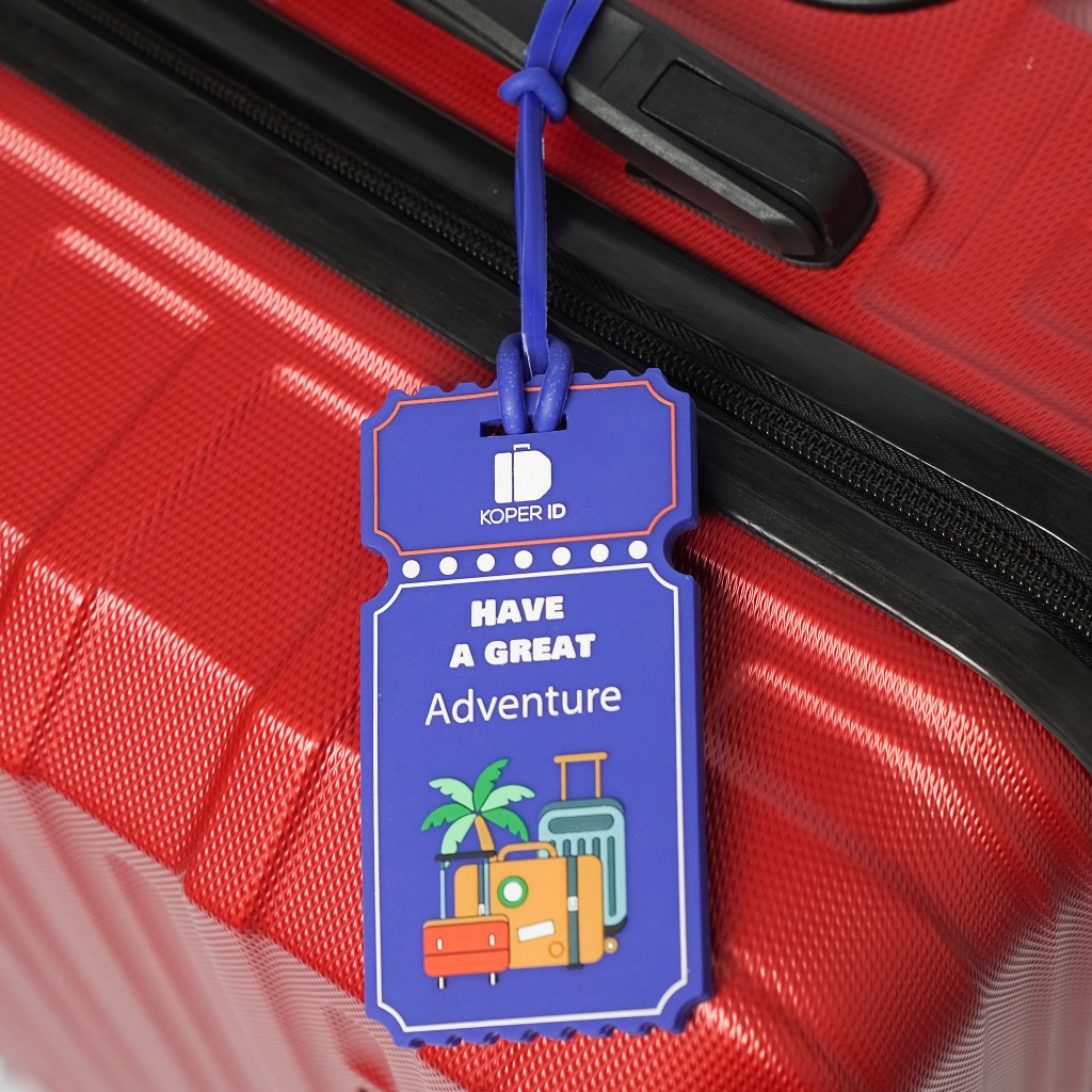 Jual Luggage Tag atau Gantungan ID card Koper ID seri 2024 | Shopee ...