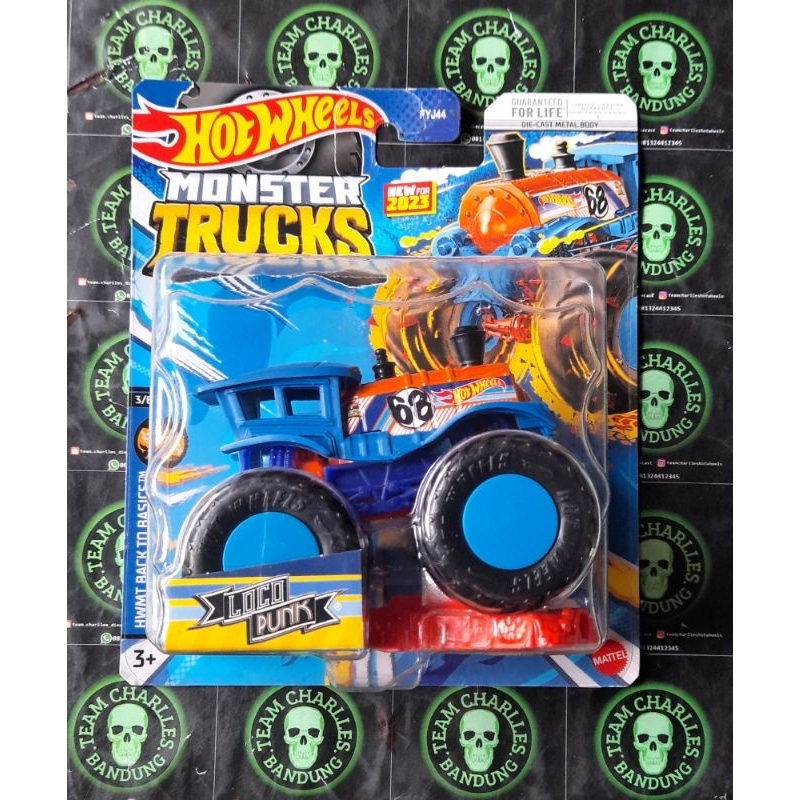 Jual hotwheels monster truck loco punk train | Shopee Indonesia