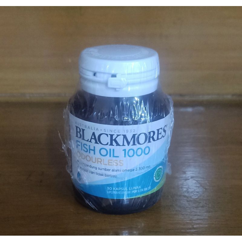 Jual Blackmores Fish Oil 1000 Odourless | Shopee Indonesia