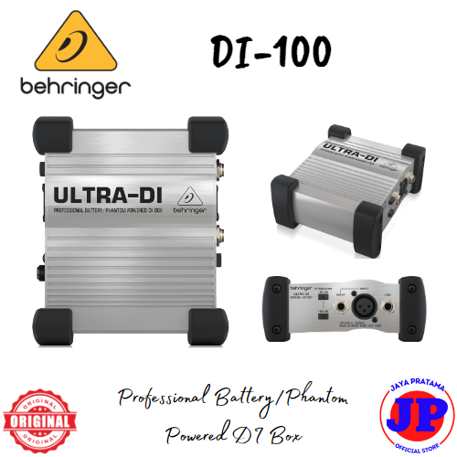 Jual Behringer Ultra-DI DI100 Direct Box Original Di-100 | Shopee Indonesia