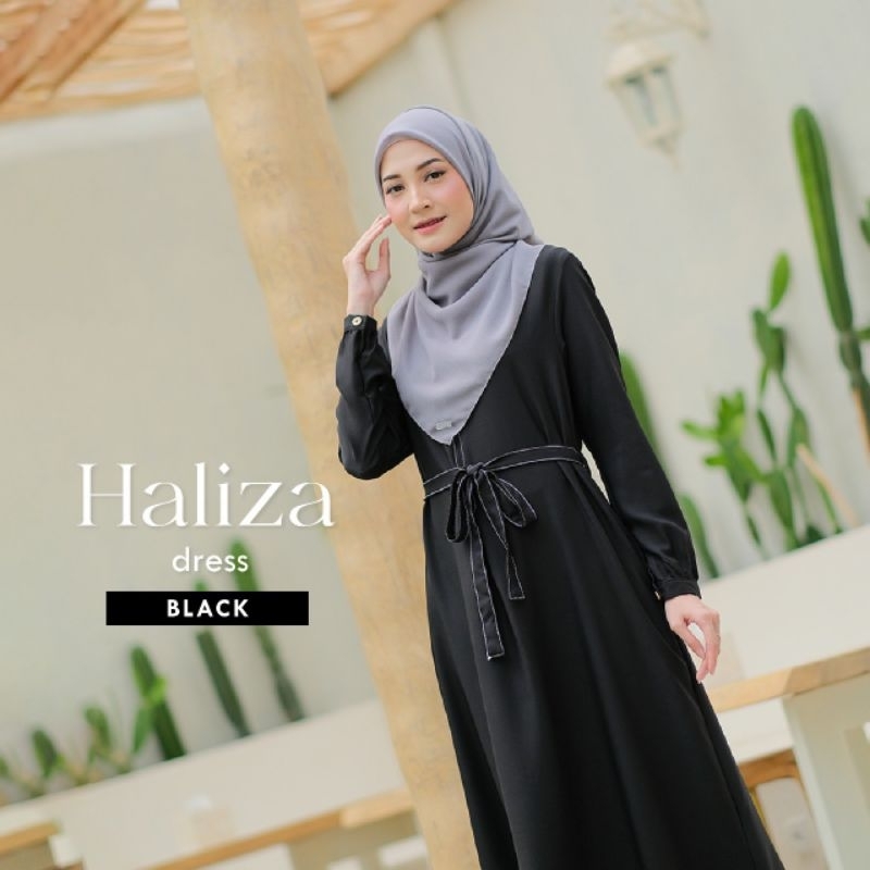 Jual NAISHA OFFICIAL - haliza dress 2 in 1 by naisha | dress terbaru ...