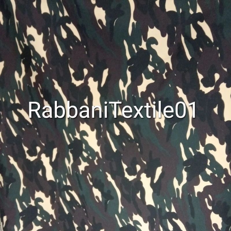 Jual bahan kain Twill TR loreng banser | Shopee Indonesia