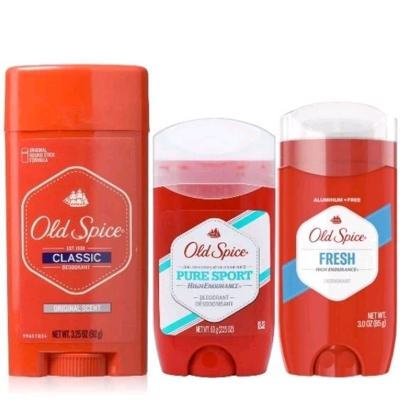 Jual Old spice deodorant classic fresh pure sport 92gr | Shopee Indonesia