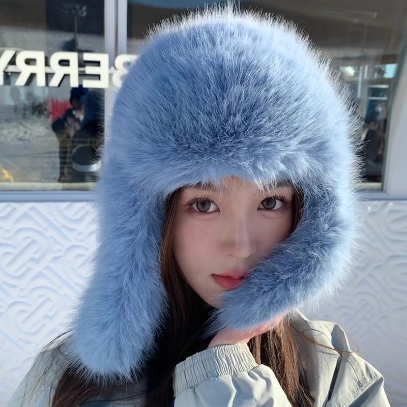 Jual Topi Ushanka winter ELA import hangat fur lembut russian russia ...