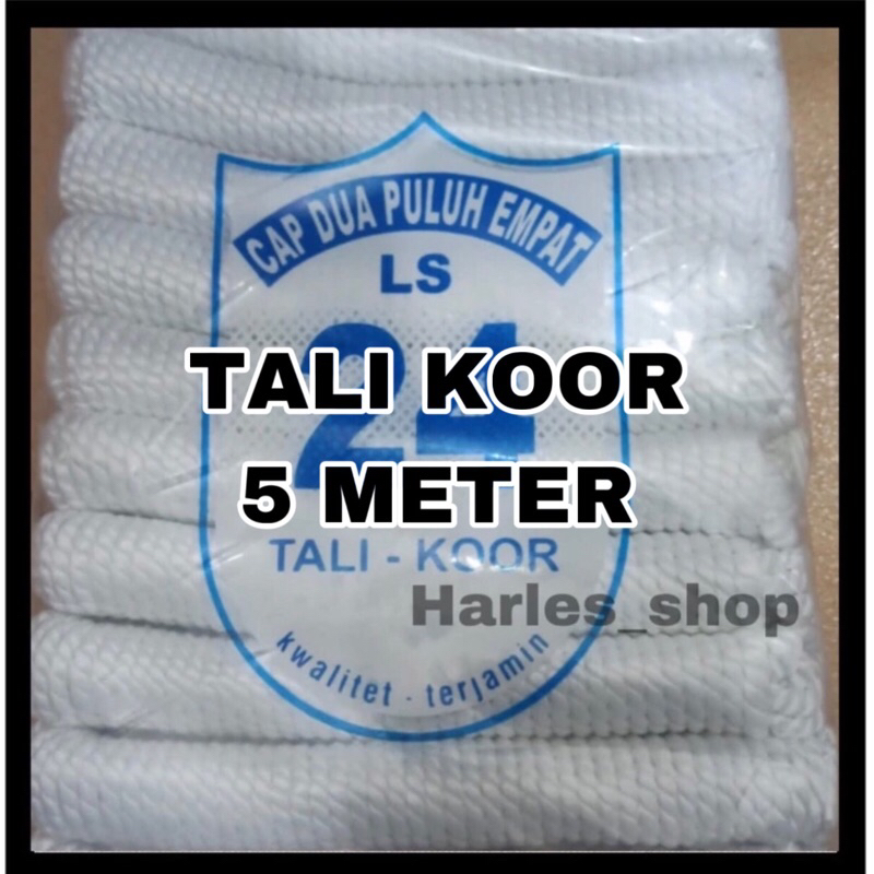Jual TALI PANDU TALI KOOR PRAMUKA isi 10 pcs size 5 meter | Shopee ...