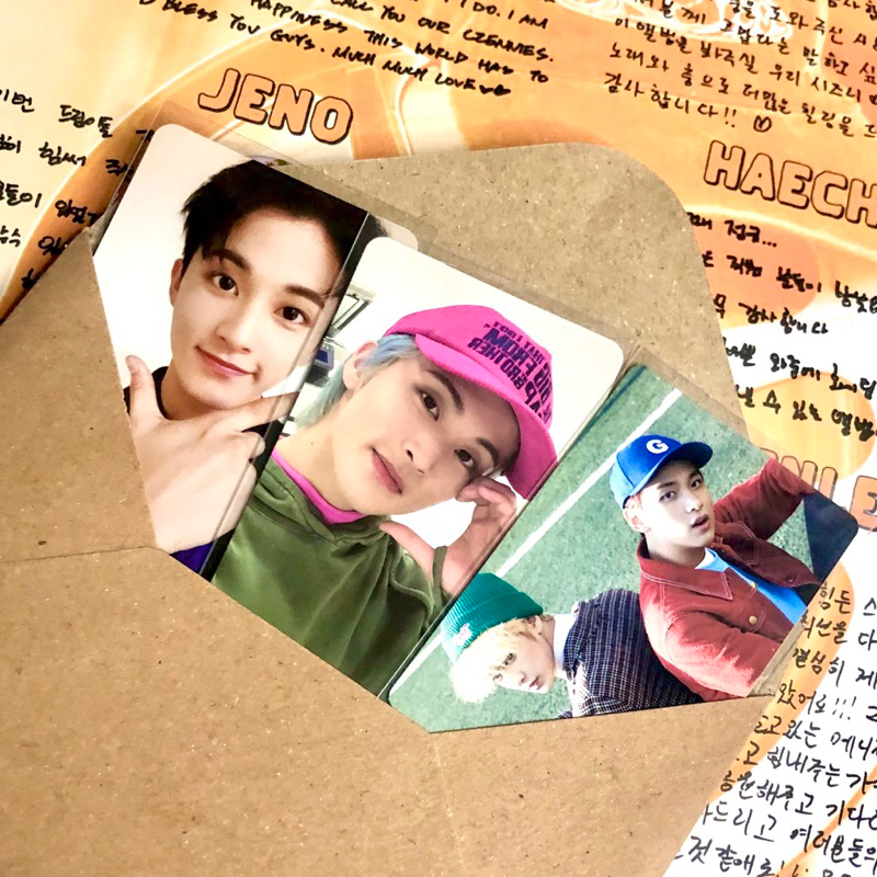 Jual photocard pc poca nct dream album markhyuck sticker mfal mark wgu ...