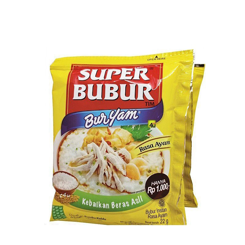 Jual Super Bubur Buryam Rasa Ayam Renceng isi 10 Sachet | Shopee Indonesia
